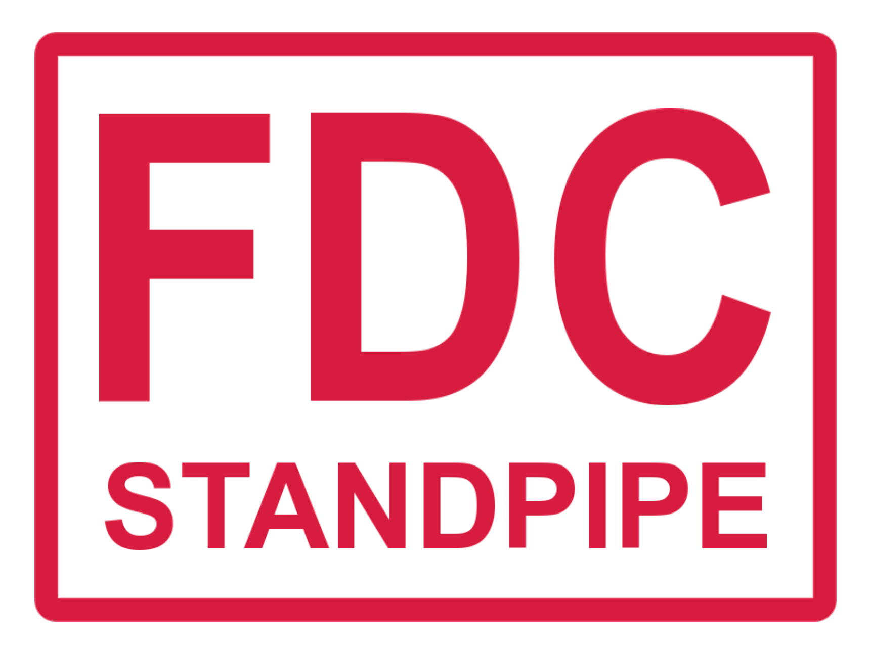 Safety Signs - Tags: fire, department, connection, fdc, standpipe, pipe ...