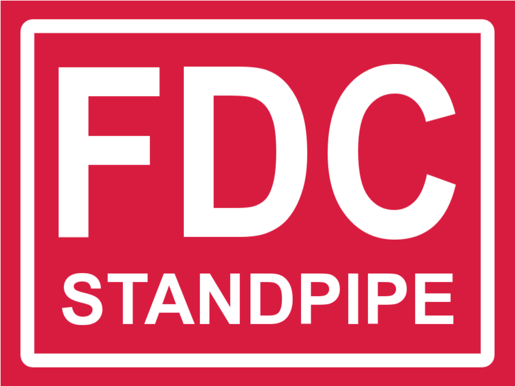 Safety Signs - Tags: fire, department, connection, fdc, standpipe, pipe ...