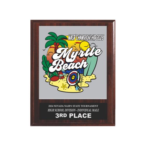 2025 NASP® Champion 8 X 10 Plaque - EAPromos