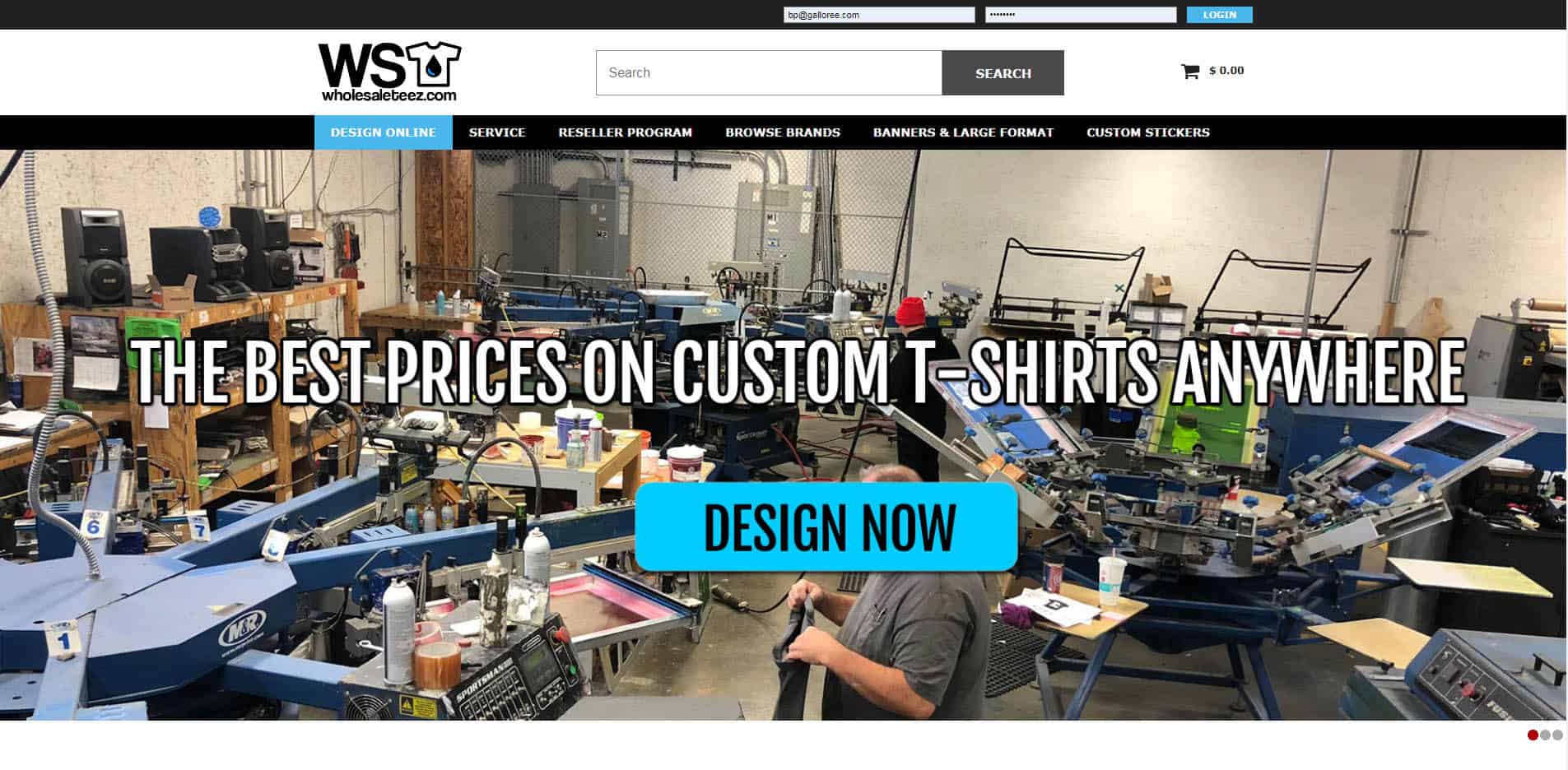 Custom T Shirt Designer - Web2Ink